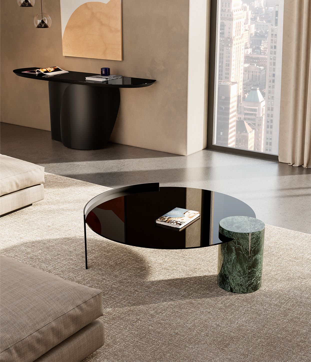 PEO LOW coffee table By EFORMA design Ollen Pal