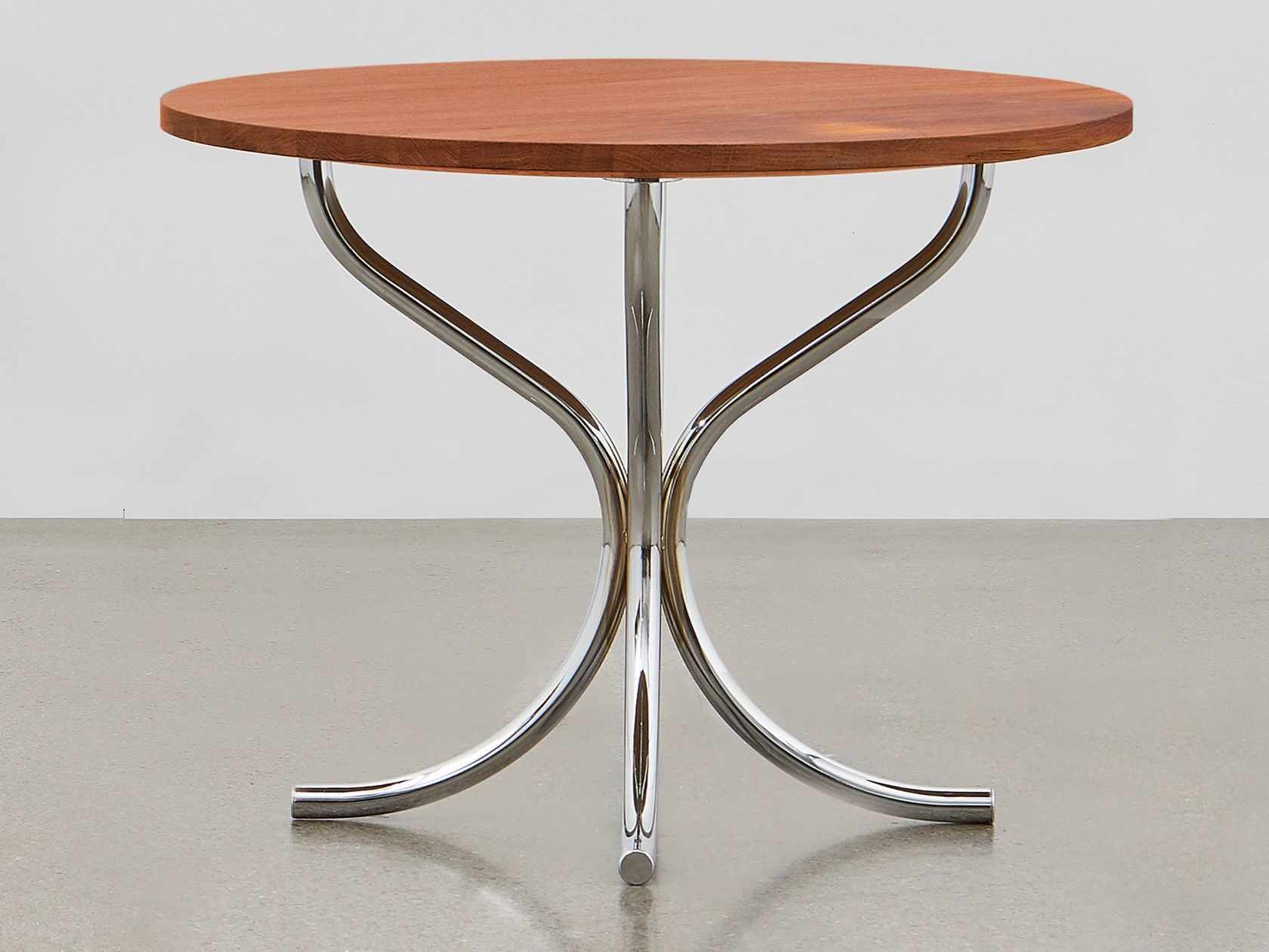 PH LOUNGE TABLE | Mahogany table Round mahogany and metal table By PH ...