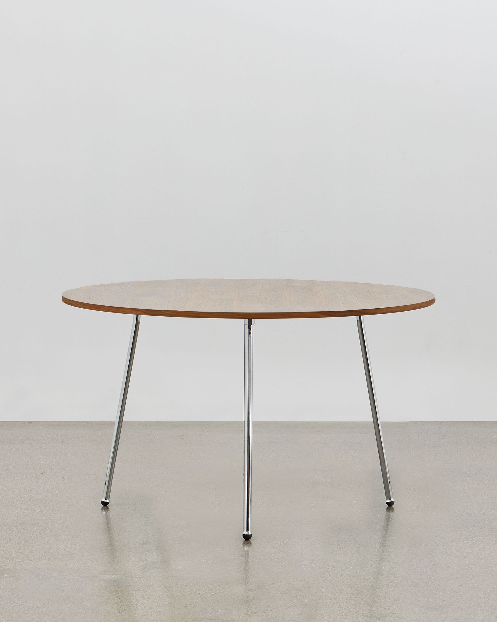 PH DINING TABLE | Round table Round wood veneer and metal table By PH ...