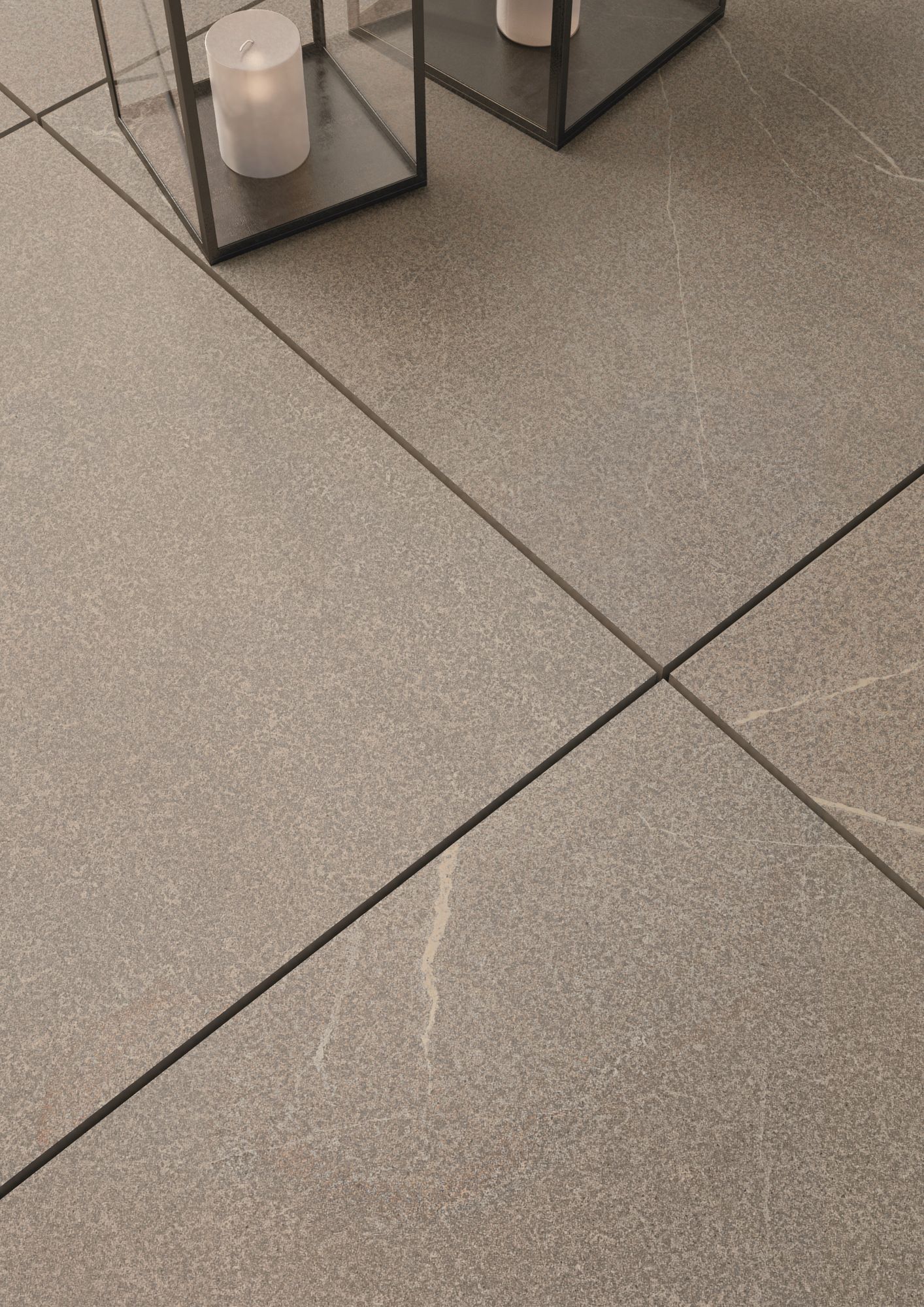 PIASE FIAMMATA Porcelain stoneware wall/floor tiles with stone effect ...