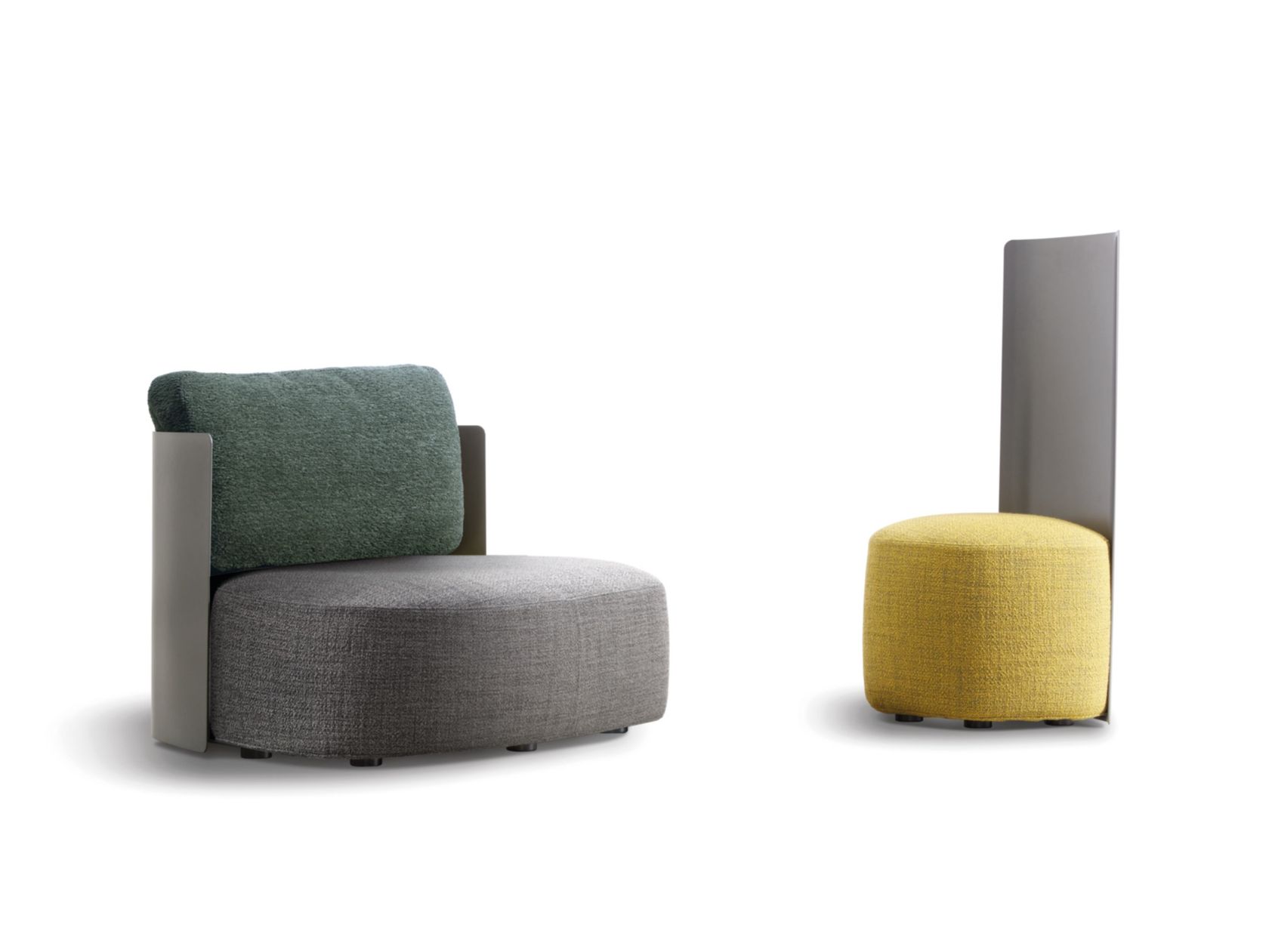 PIERRE SHELL Garden armchair By Flou | design Studio Contromano