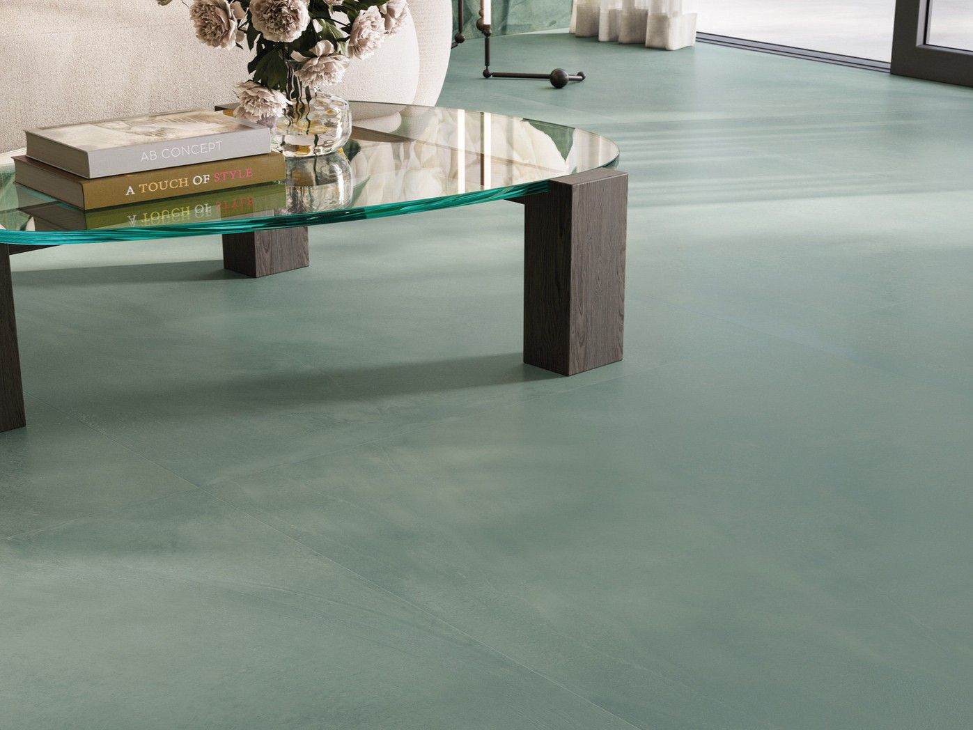 PIGMENTO VERDE SALVIA pavimento By Ergon