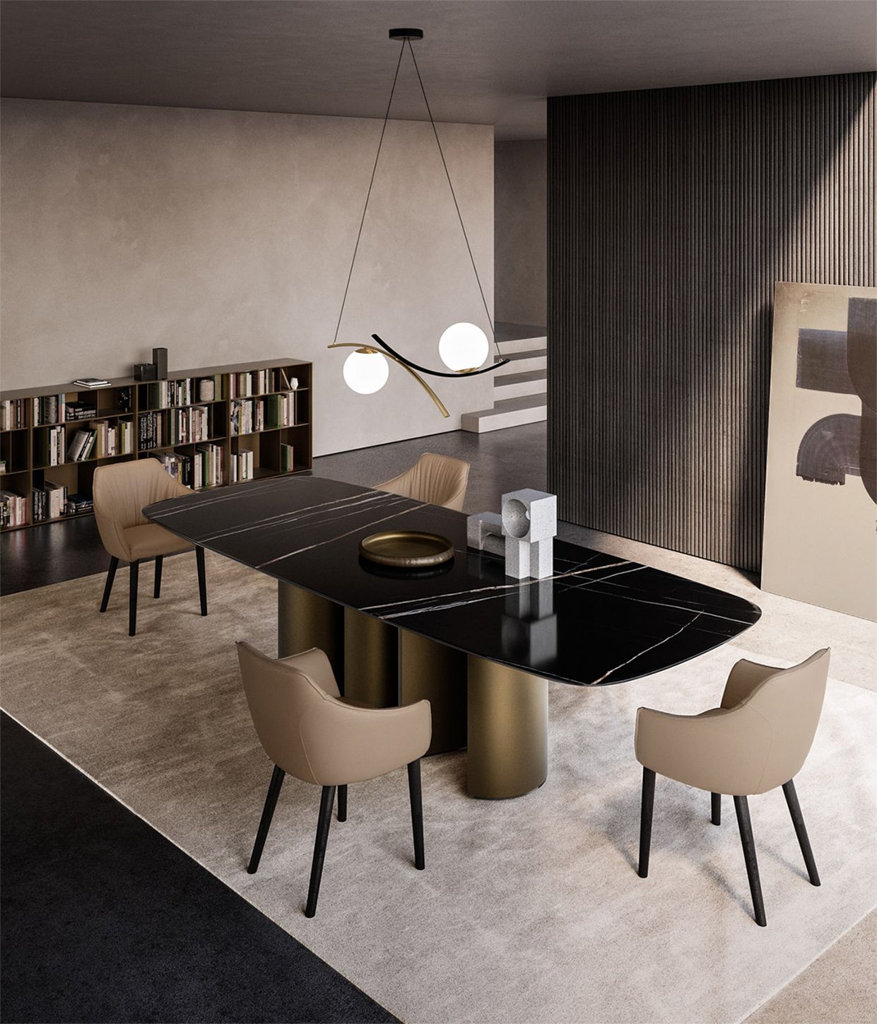 PLAI Rectangular ceramic table By EFORMA | design Ollen Pal