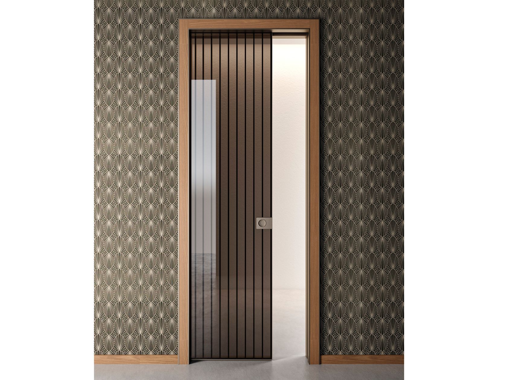 Pocket sliding doors | In wood and glass | Archiproducts