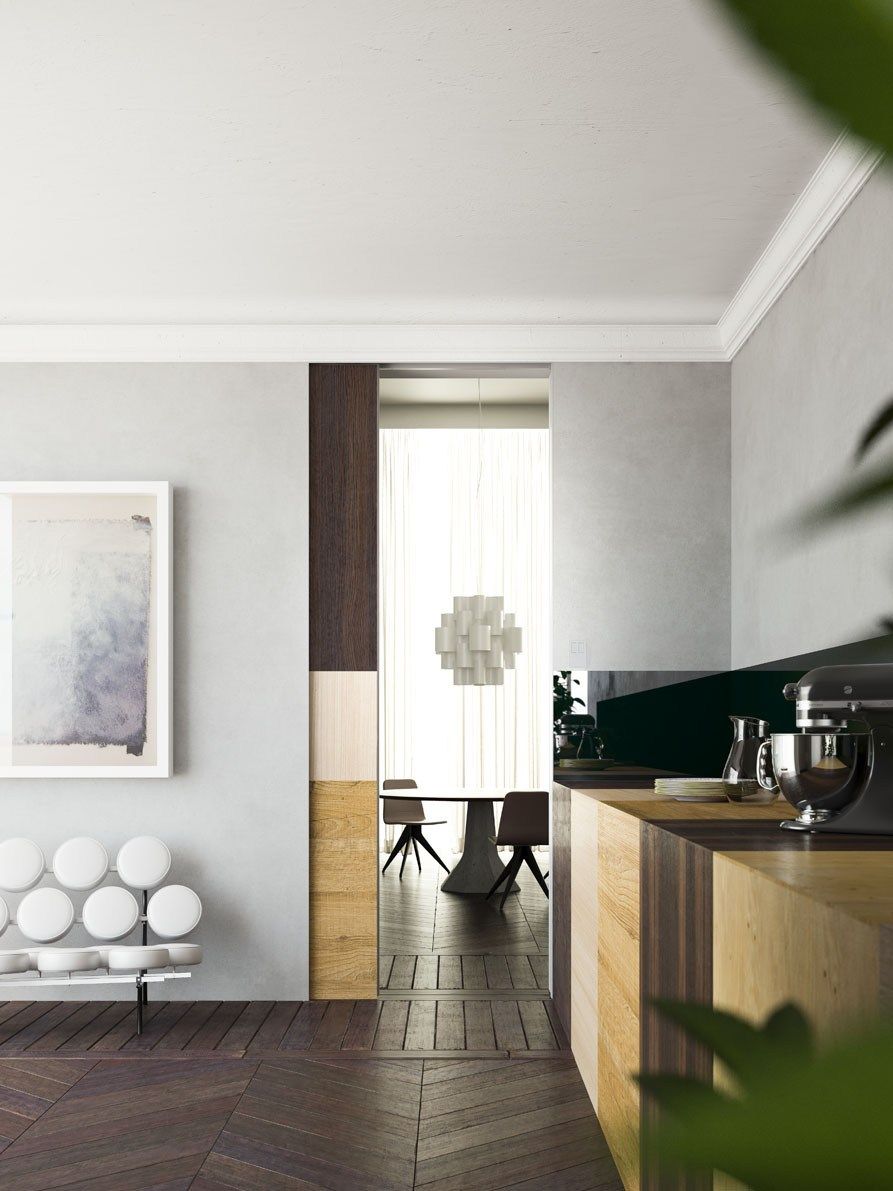 Pocket sliding door By Linvisibile