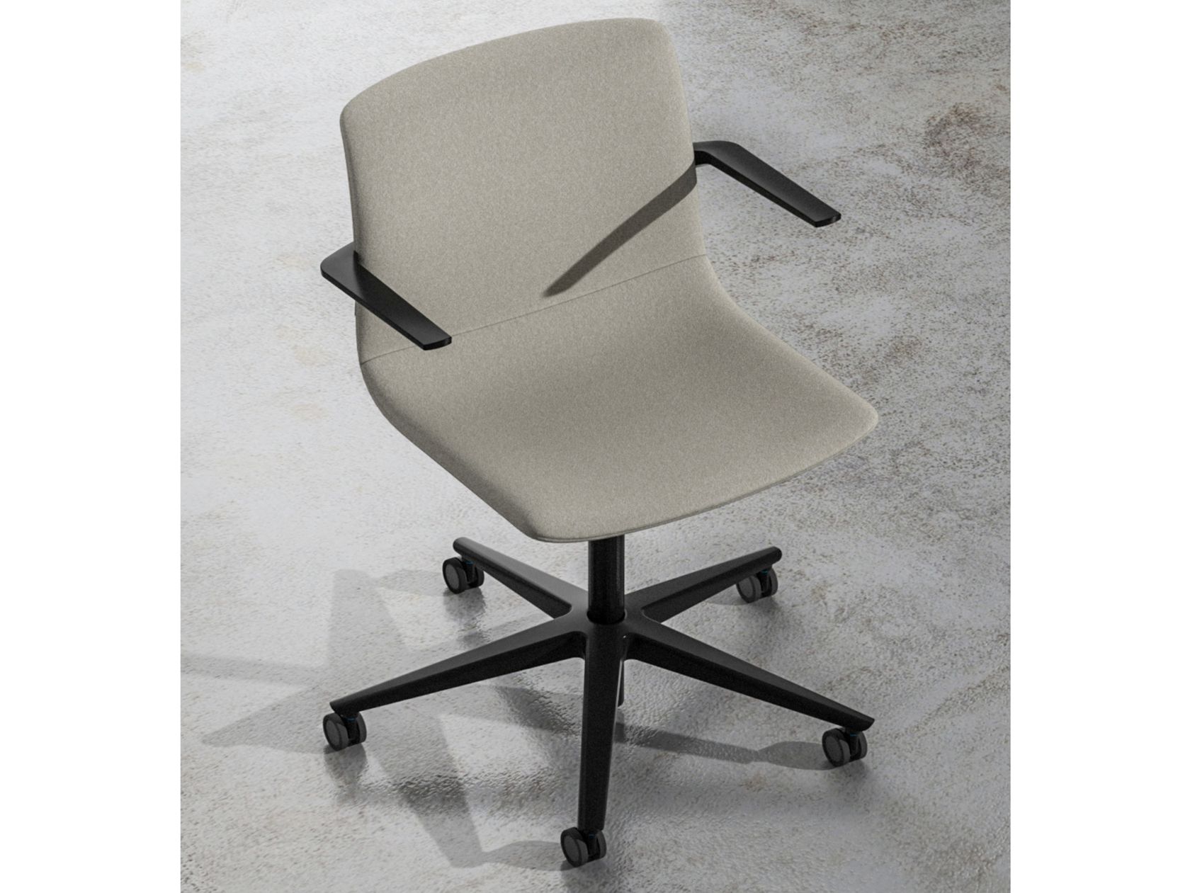 POLIS | Office chair with castors Seating system Collection By FANTONI