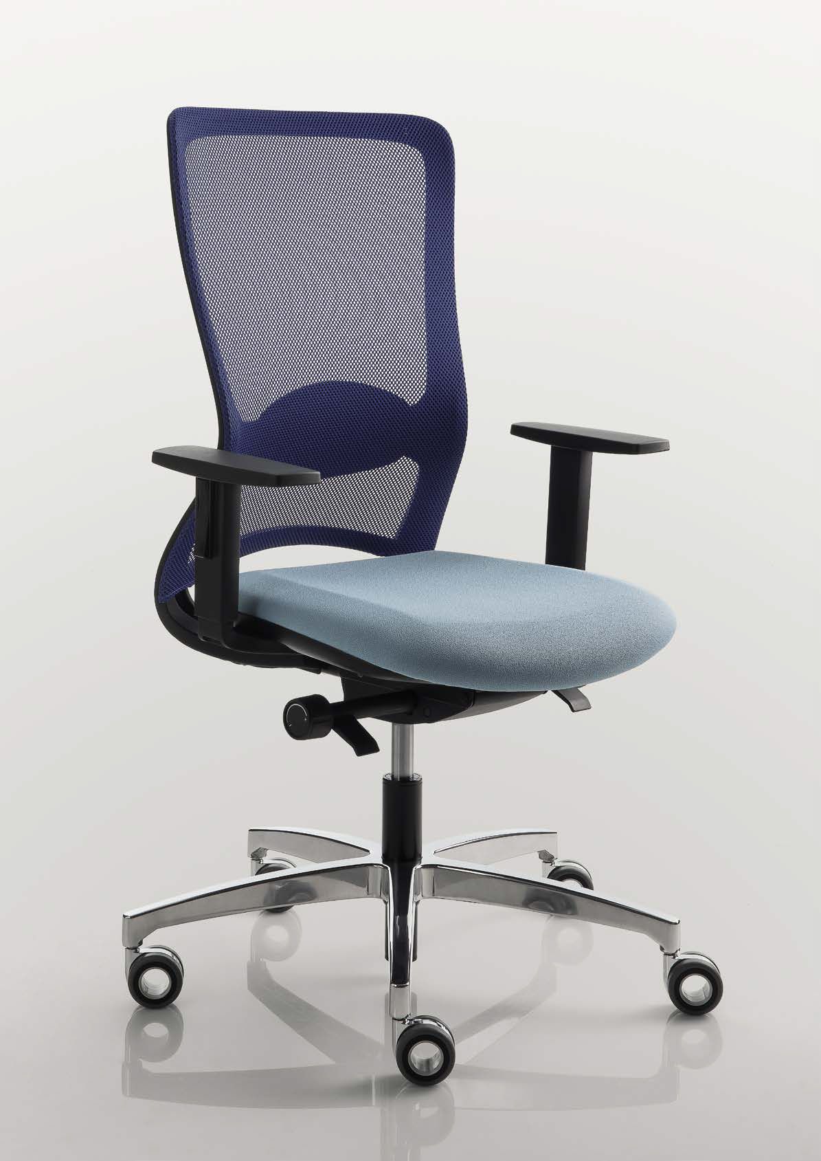 POP | Office chair with armrests Pop Collection By Luxy design Air Design