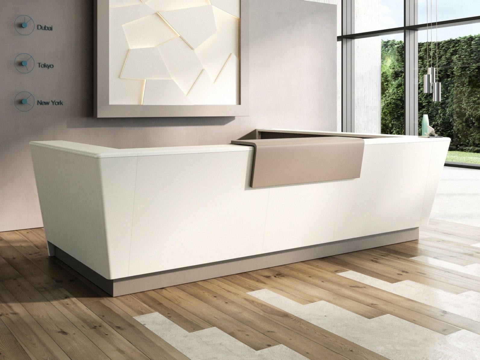 PRIOR Reception desk By Styloffice