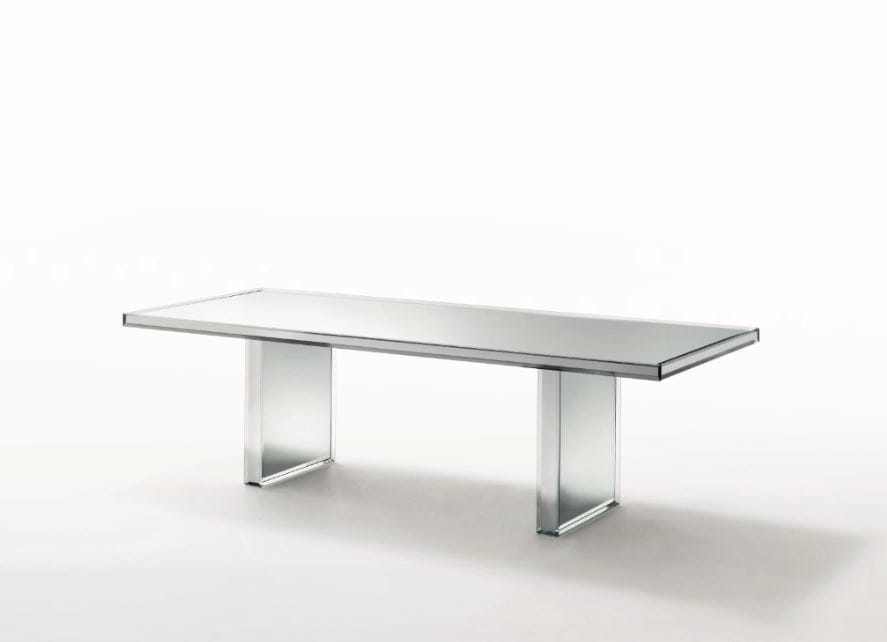 PRISM MIRROR TABLE Prism Collection By Glas Italia design Tokujin Yoshioka