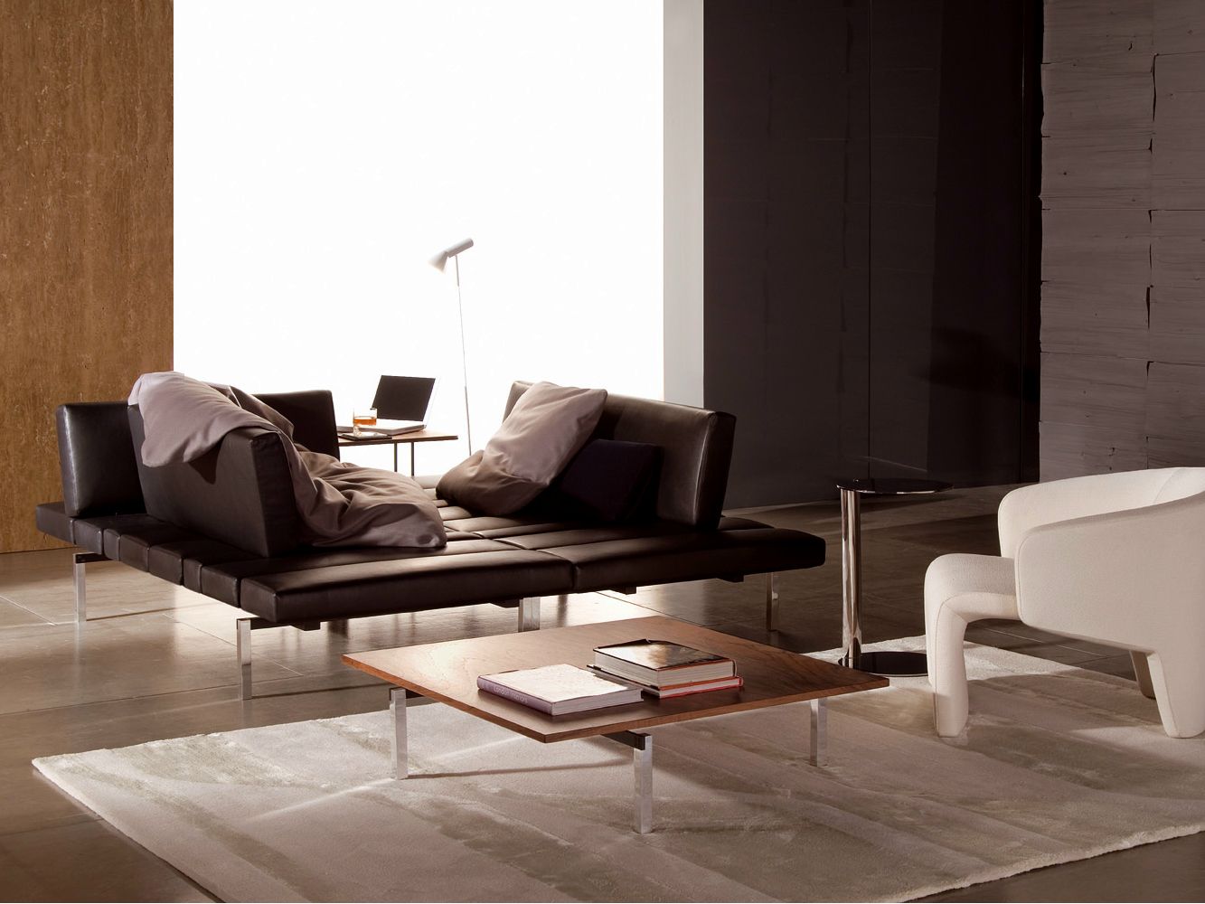 SMITH Chaise longue By Minotti