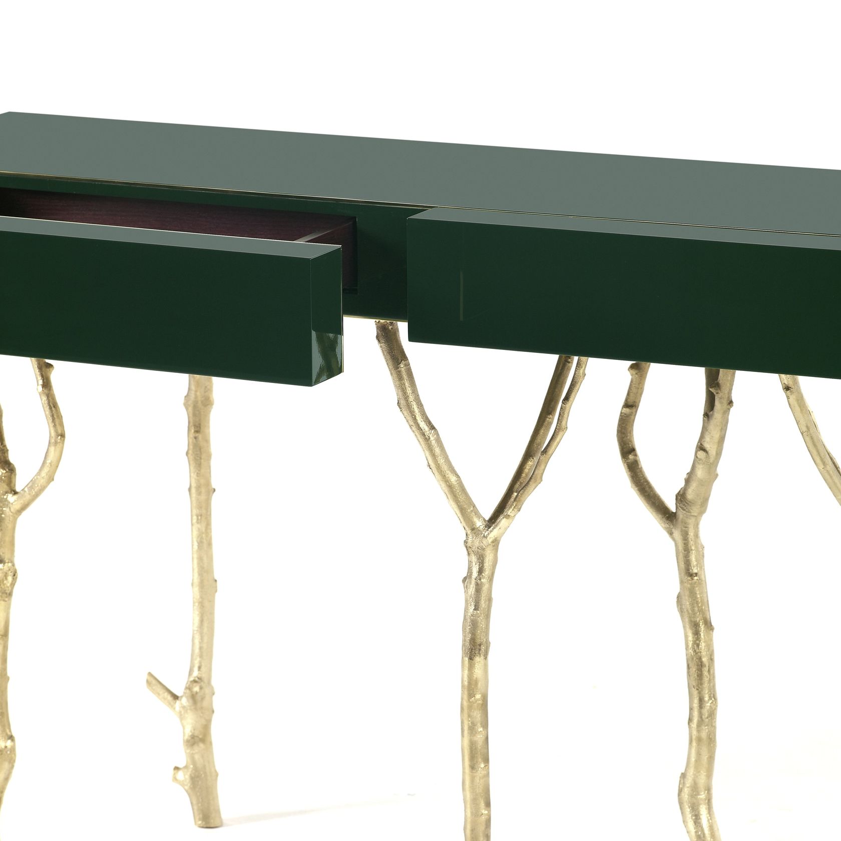 FIG TREE Rectangular console table with drawers By Ginger & Jagger