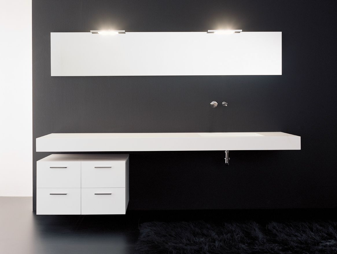BLOCK2 | Lacquered vanity unit By Moab80