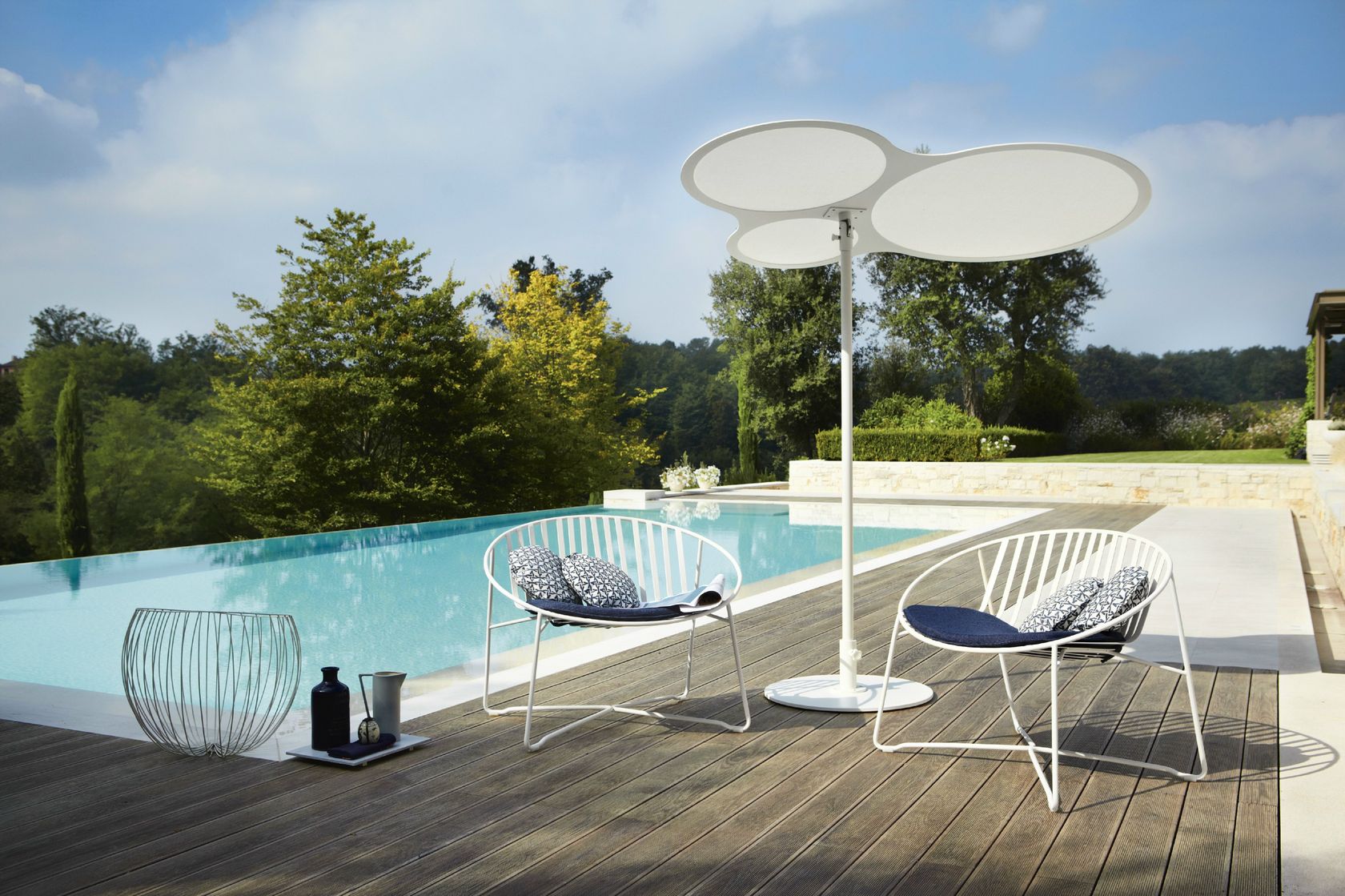 Garden easy chair ELIPSE By Roberti Rattan design Roberto Papparotto ...