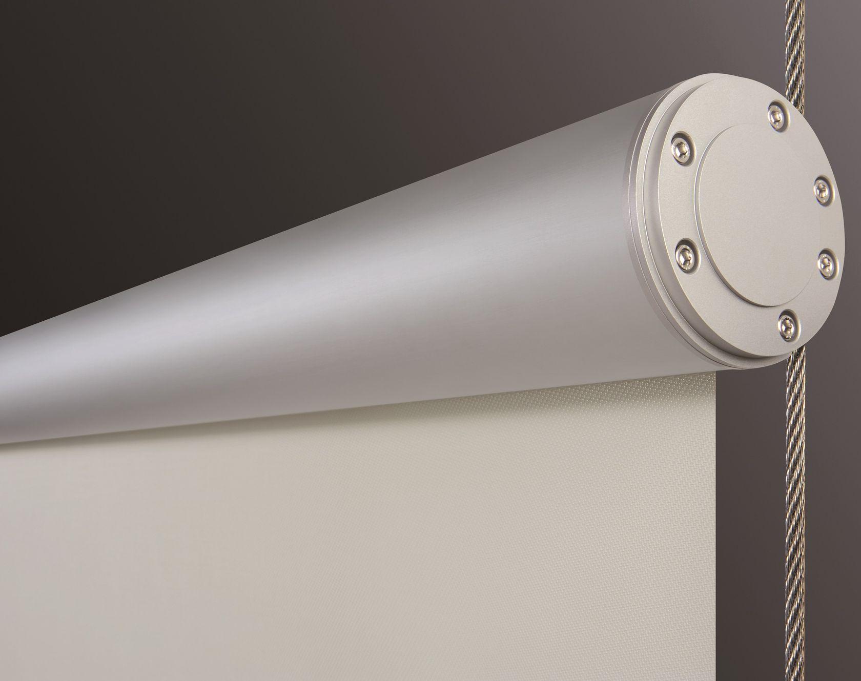 Box roller blind with guide system ROLLBOX 4110 By Mottura