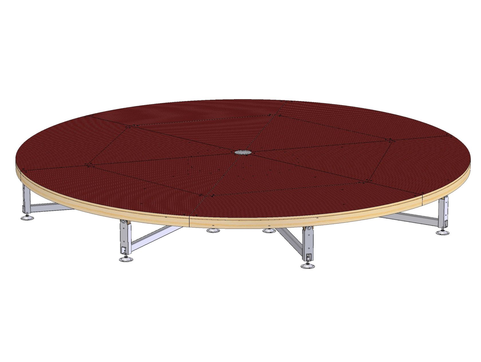 Floor-standing swivel display unit CARAVAGGIO By SELVOLINA