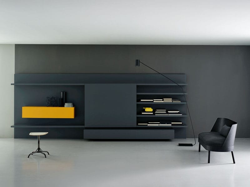 MODERN Modular Storage wall By Porro | design Piero Lissoni