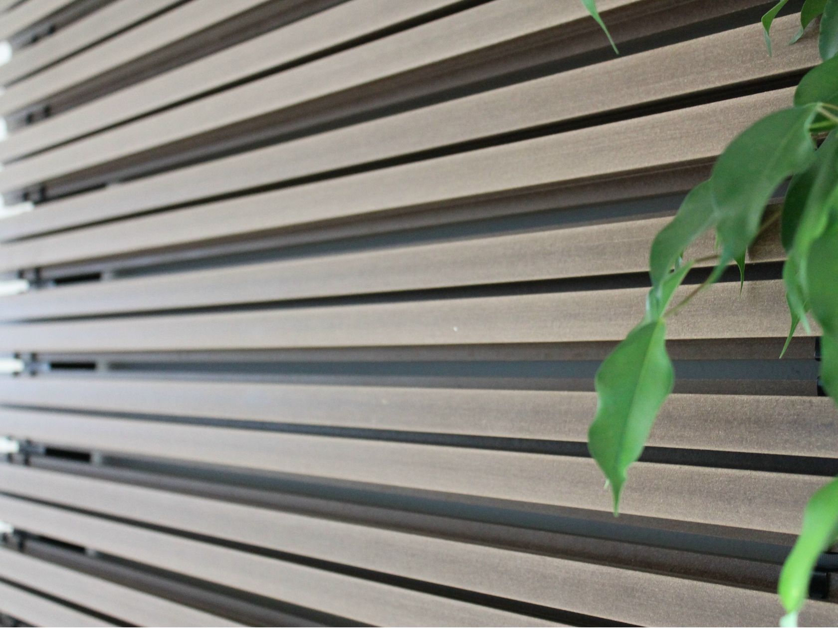 Composite wood profile plus profile 70x38 By plasticWOOD.it