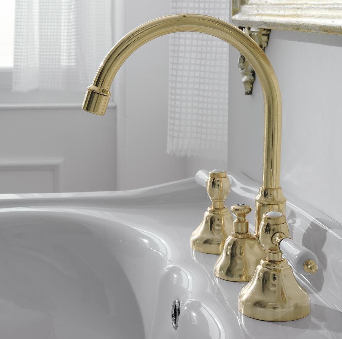800 Rubinetto per lavabo a 3 fori in stile classico By ZAZZERI