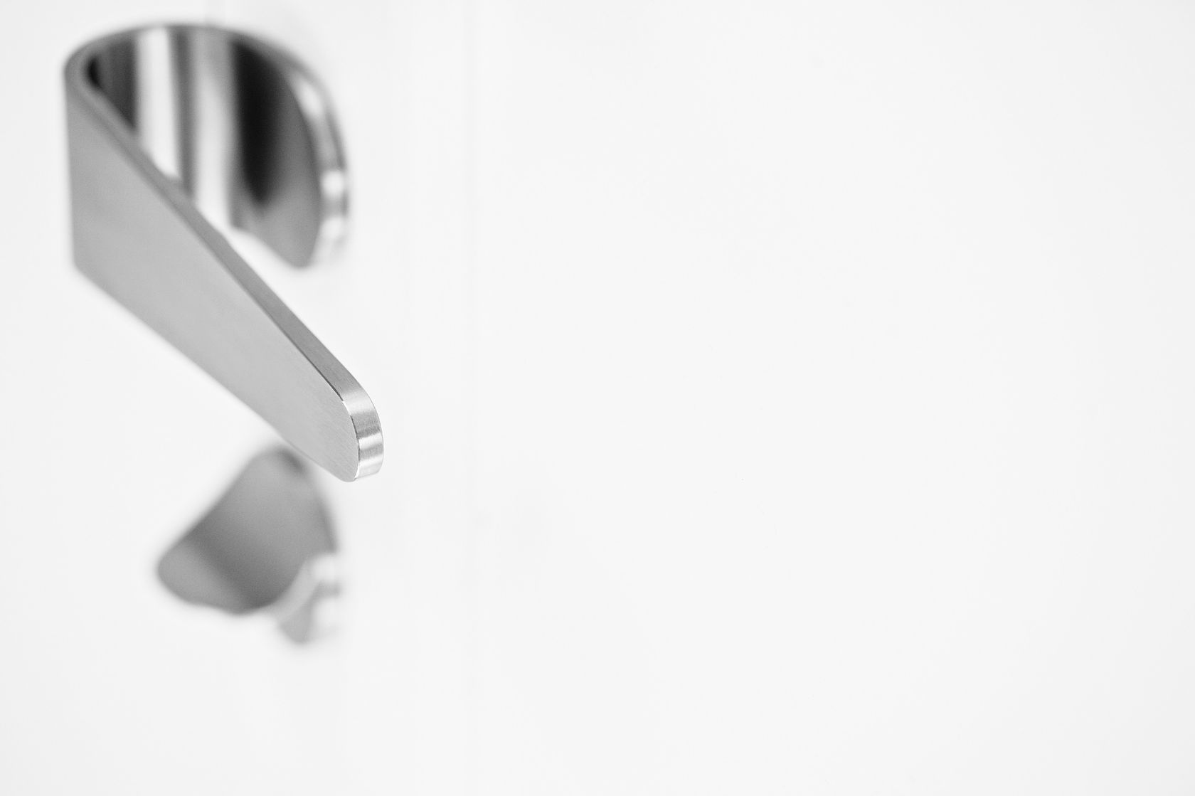 FOLD | Door handle with lock By Formani design Tord Boontje