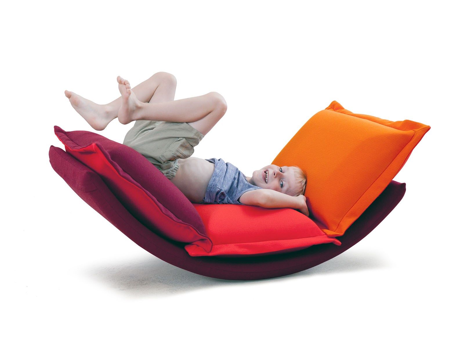 Rocking fabric Kids armchair OPS! JUNIOR By Sedes Regia design Jonas ...