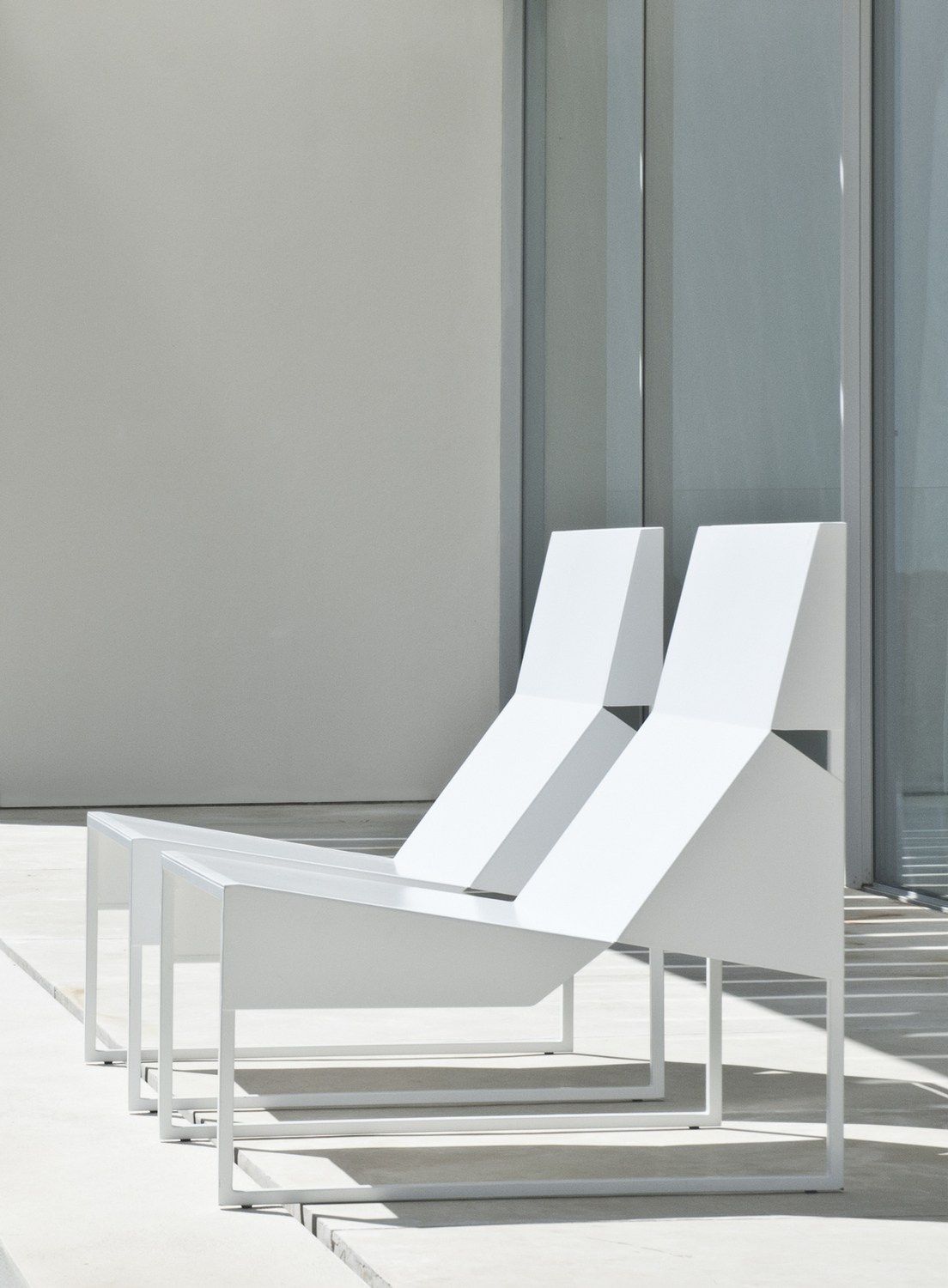 Cadeira lounge trenó de aço inox PAPER CHAIR By Branca Lisboa design ...