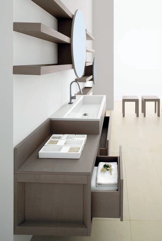 VISONE | Bathroom mirror By GD Arredamenti design Enzo Berti