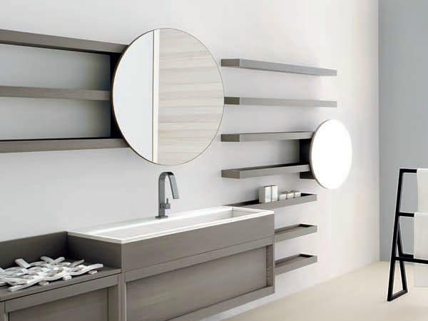 VISONE | Bathroom mirror By GD Arredamenti design Enzo Berti