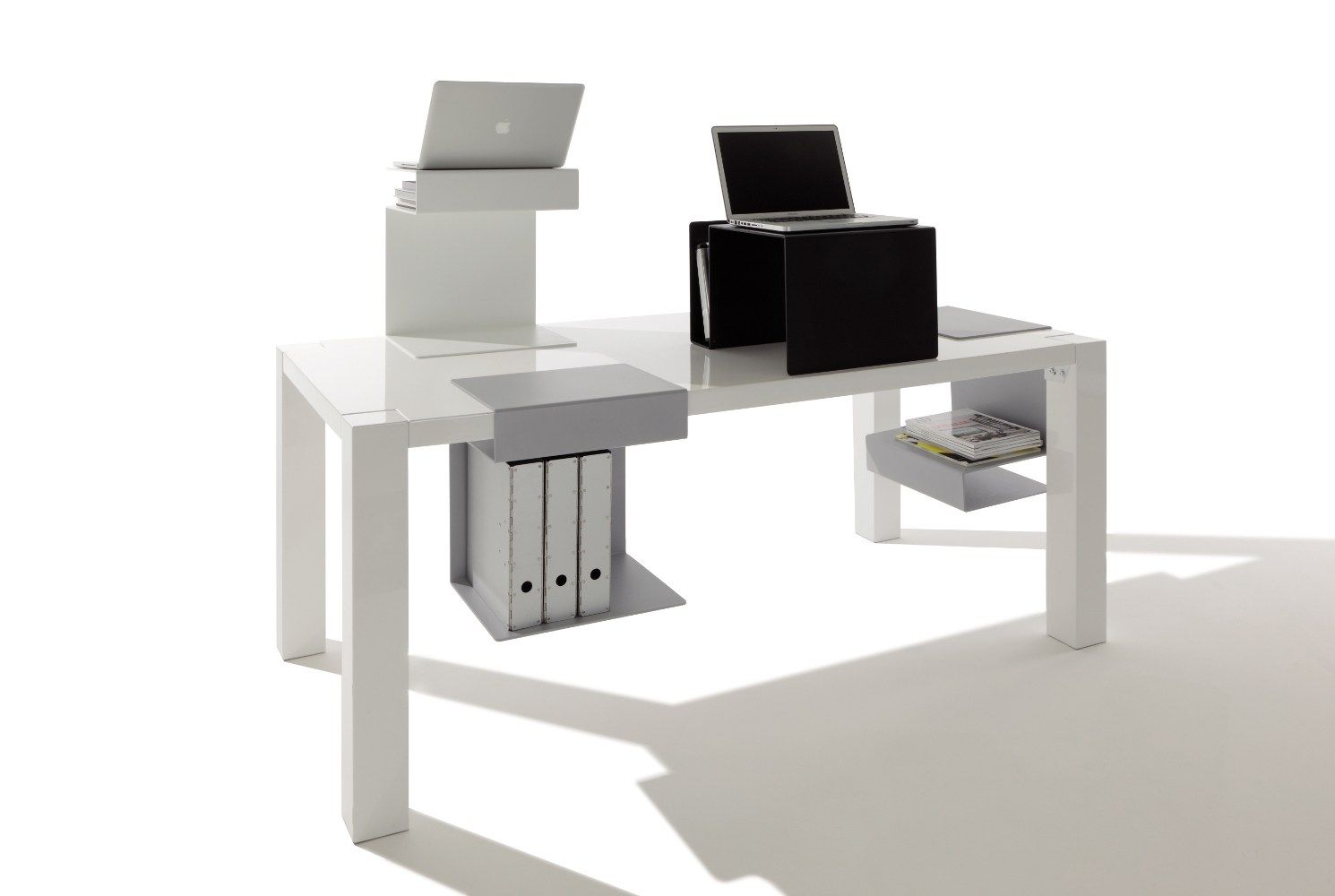Coffee table with integrated magazine rack HUK By Müller Small Living ...