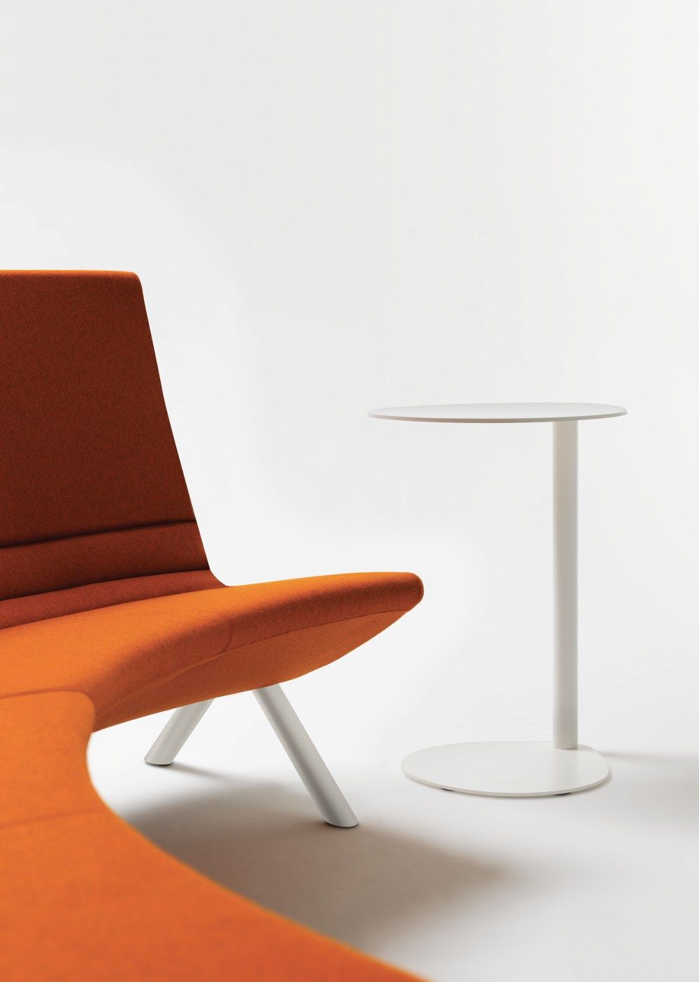 Powder coated steel coffee table EASY BOY By Segis design Bartoli Design