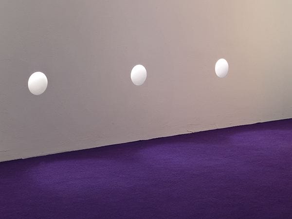 LED wall-mounted aluminium steplight ROUND LIGHT LARGE By FLOS