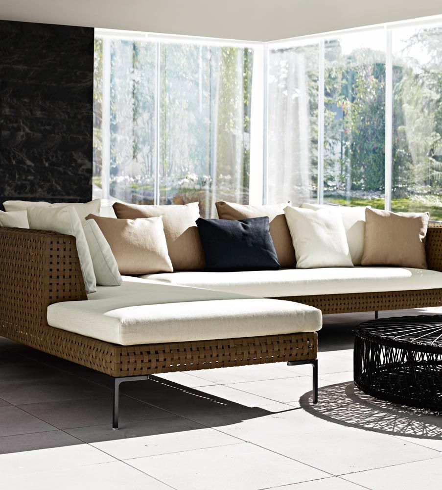 CHARLES OUTDOOR | Corner sofa By B&B Italia Outdoor design Antonio Citterio