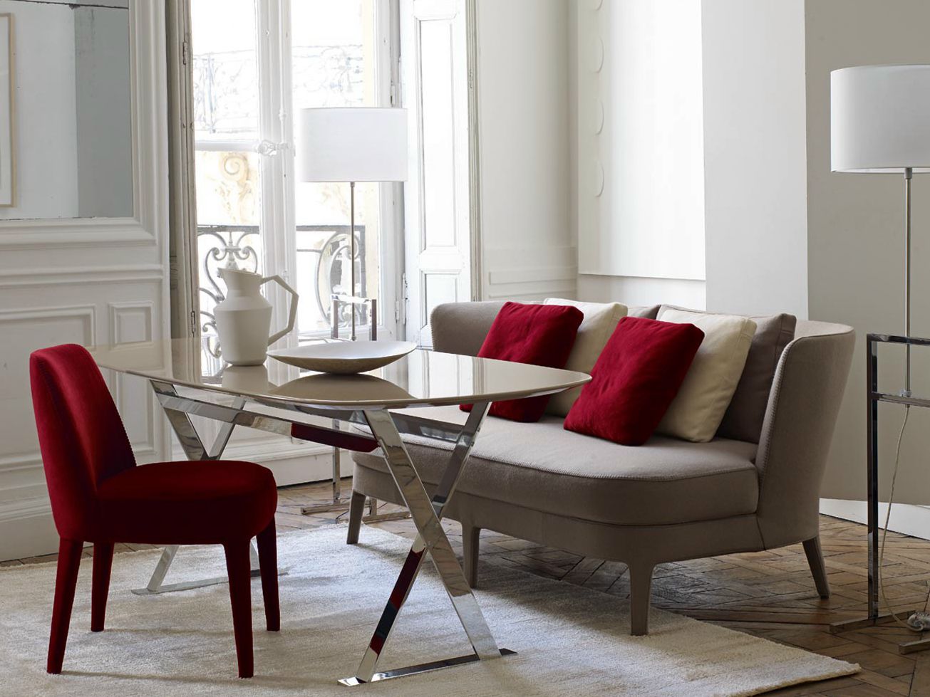 FEBO | 2 seater sofa By Maxalto design Antonio Citterio