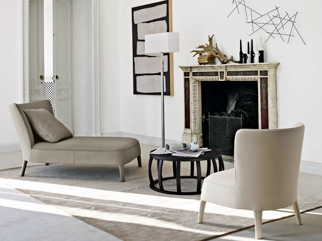 FEBO | Chaise longue Upholstered fabric day bed By Maxalto | design ...