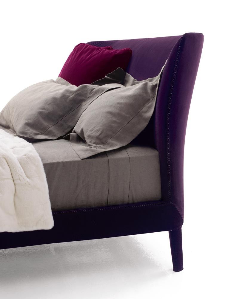 FEBO Double bed with upholstered headboard By Maxalto | design Antonio ...