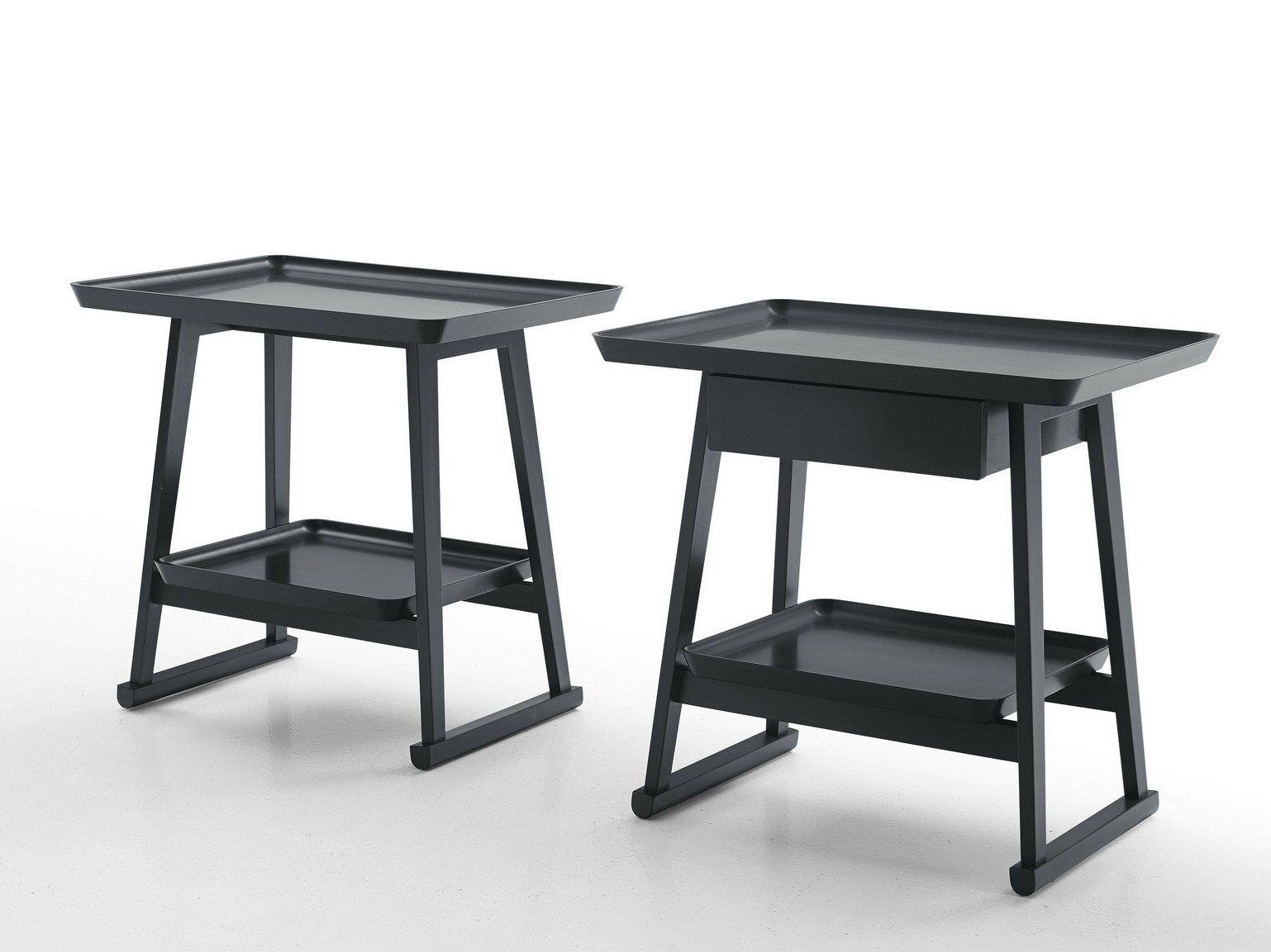 RECIPIO '14 | Rectangular bedside table By Maxalto design Antonio Citterio