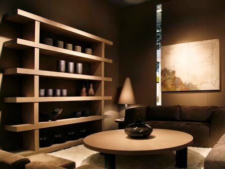 ZEN | Shelving unit Wood veneer shelving unit By Ph Collection
