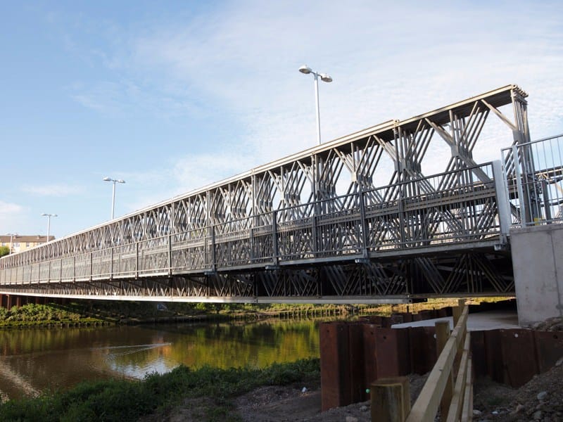 JANSON PANEL BRIDGES Bridge and modular pontoon By Janson Bridging