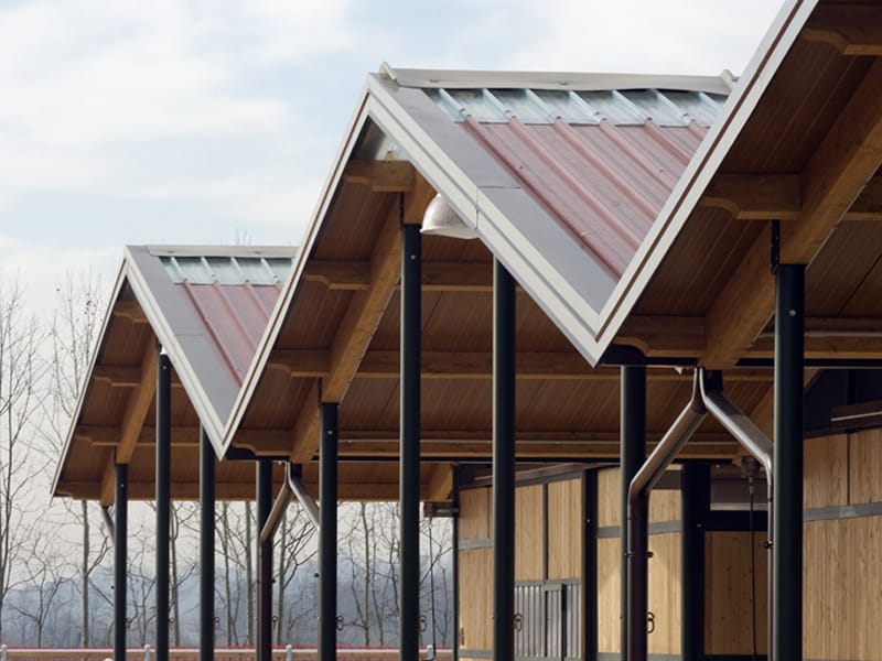 ISOCOP Insulated metal panel for roof By ISOPAN