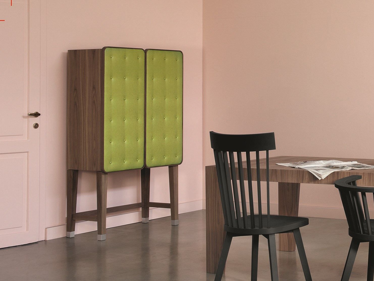 BRICK 85 | Fabric highboard By Gervasoni design Paola Navone