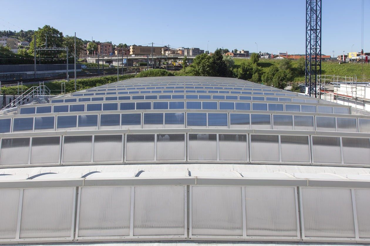Precast reinforced concrete roof ALIANT SHED By Baraclit