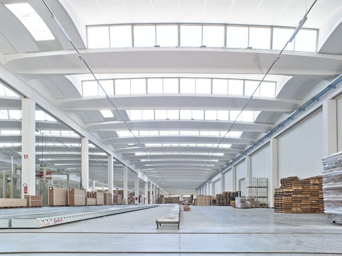 Precast reinforced concrete roof ALIANT SHED By Baraclit