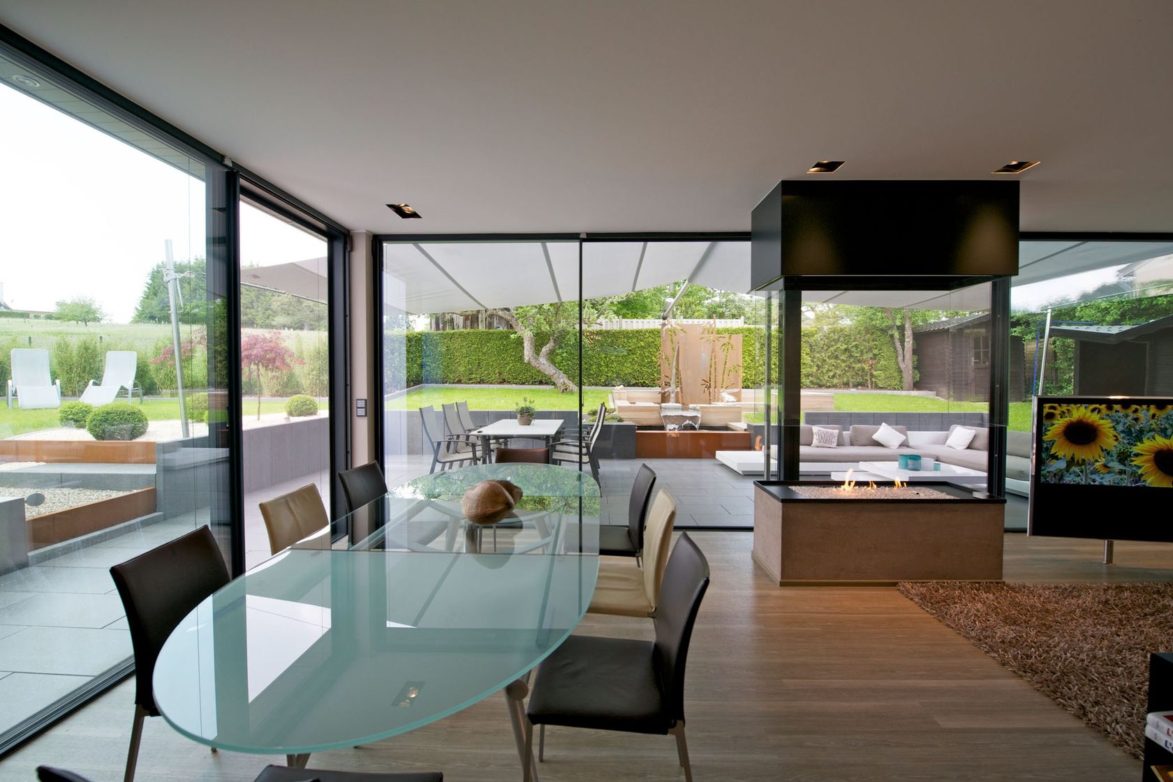 Baie vitrée coulissante en aluminium KELLER GLASSHOUSE® By Keller