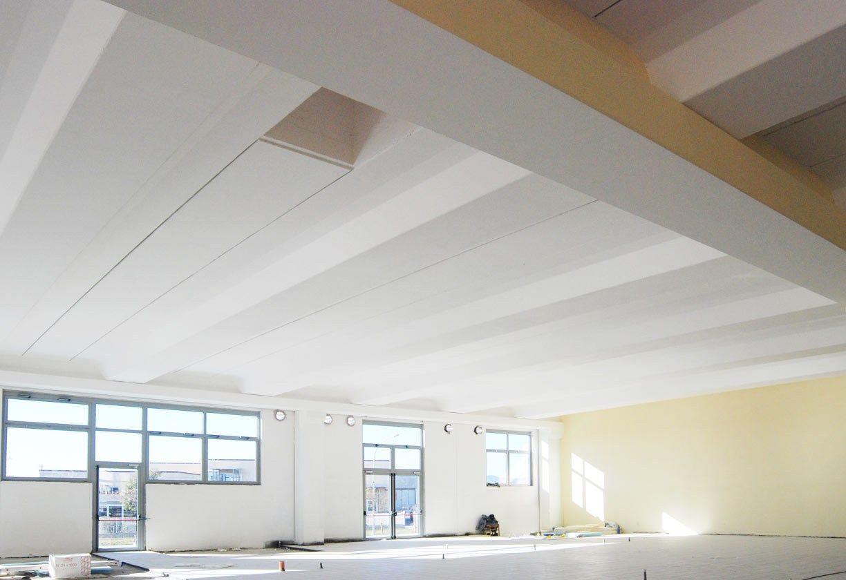 Precast reinforced concrete roof IPERSOL By Baraclit