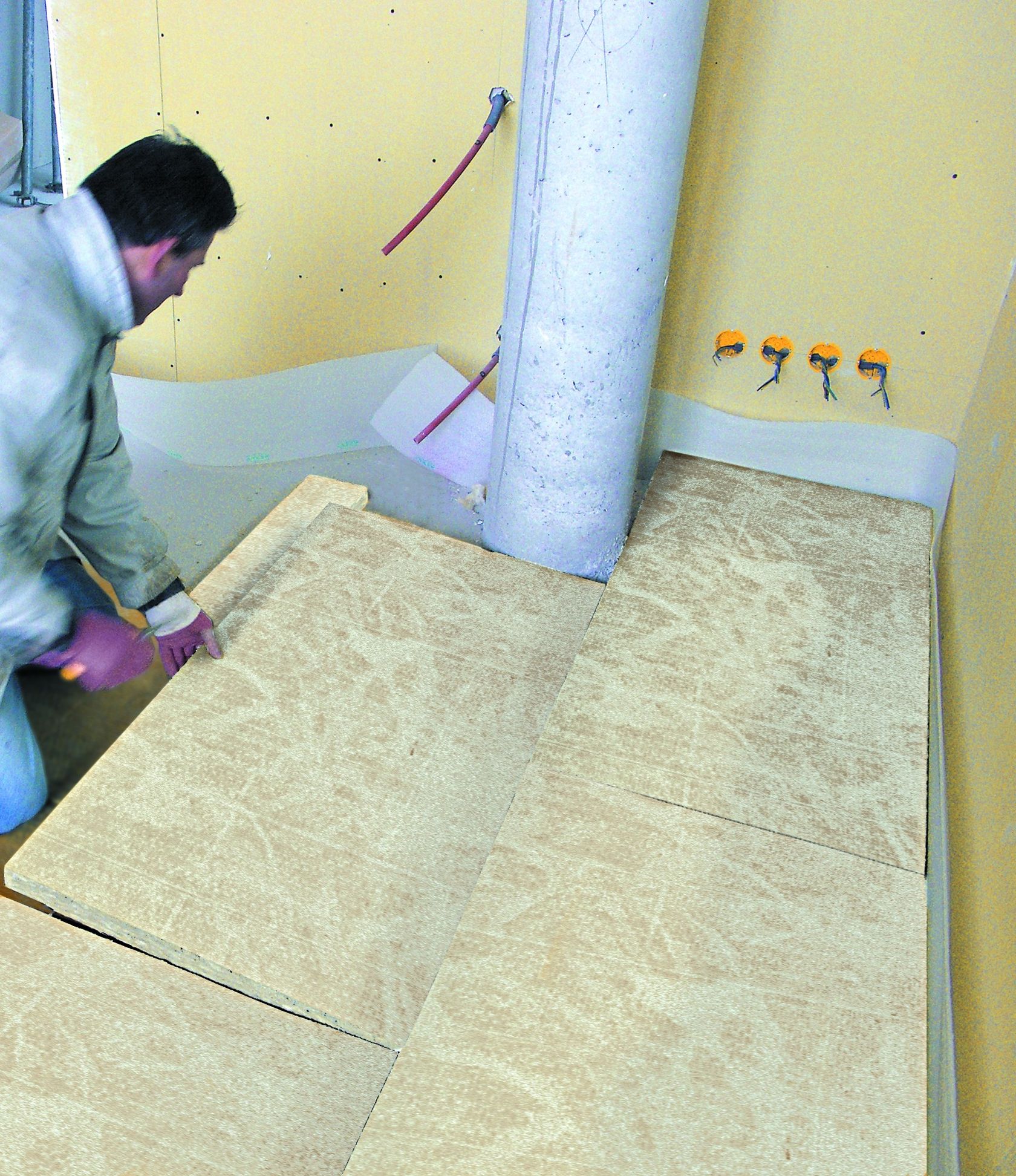 Sound insulation and sound absorbing panel in mineral fibre ISOVER ...