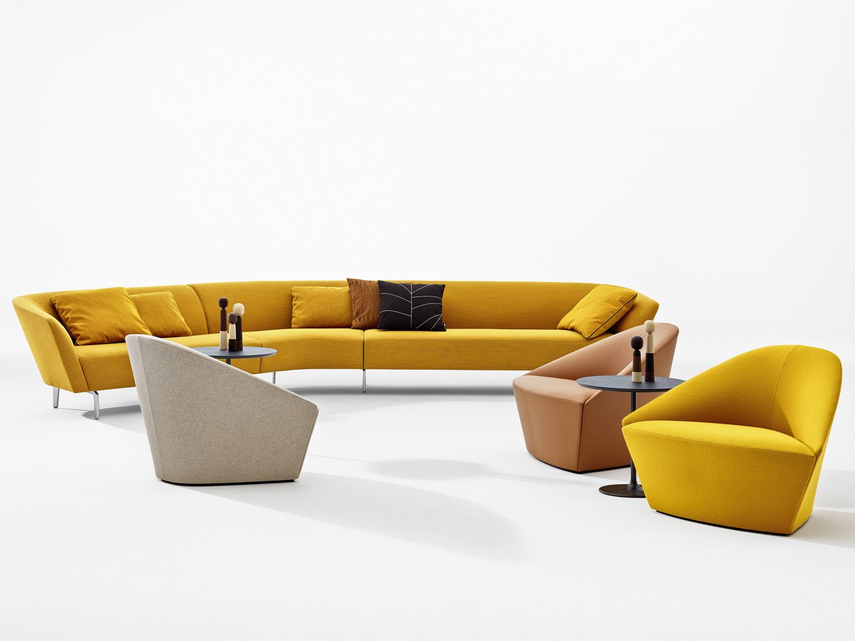 COLINA M Easy chair By Arper | design Lievore Altherr Molina