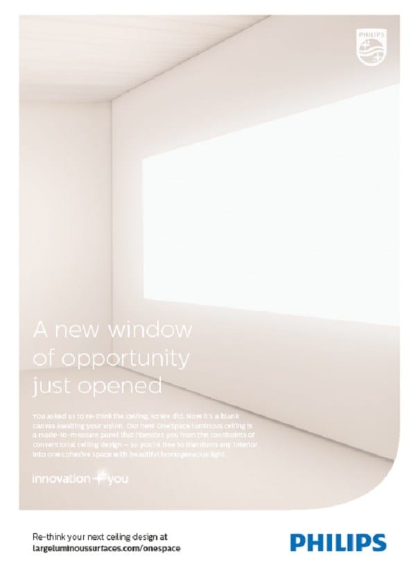 Pannello per controsoffitto con illuminazione integrata Philips ...