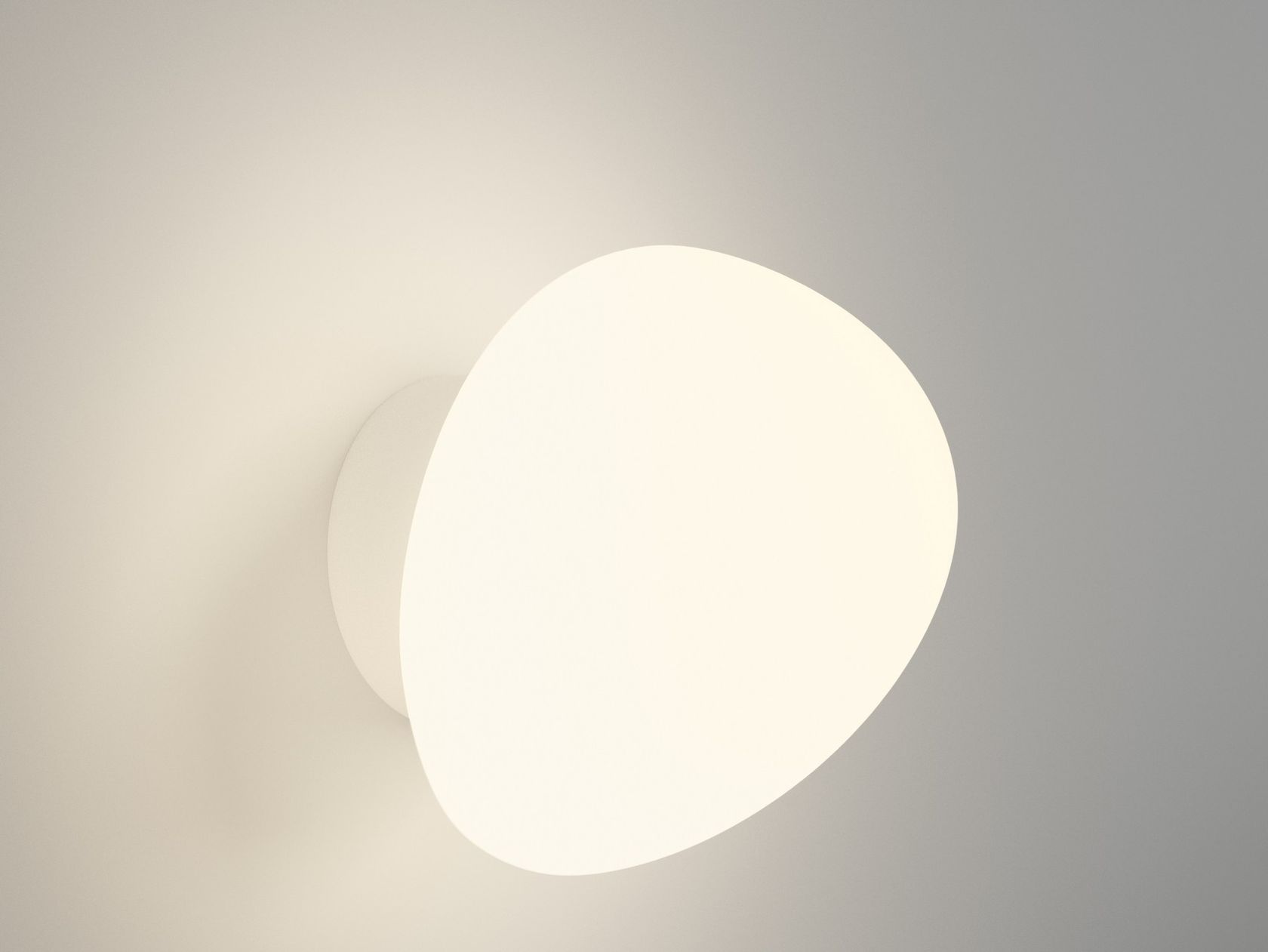 SUITE 6050 Opal glass wall light By Vibia
