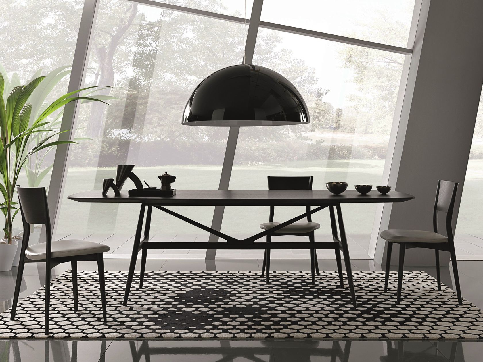 GAUDÌ | Solid wood table By MisuraEmme design Ferruccio Laviani