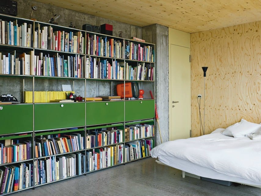 USM HALLER BOOKSHELVES Offenes Regalsystem aus Metall By USM