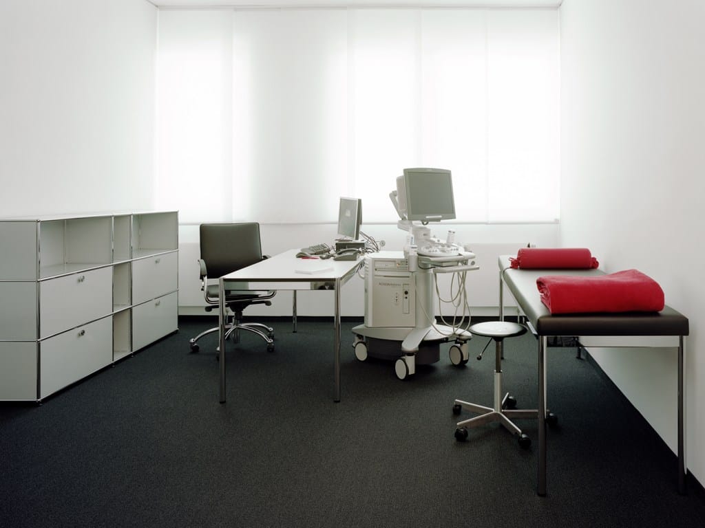 USM HALLER CREDENZA AS OFFICE STORAGE | Armoire de bureau By USM design ...